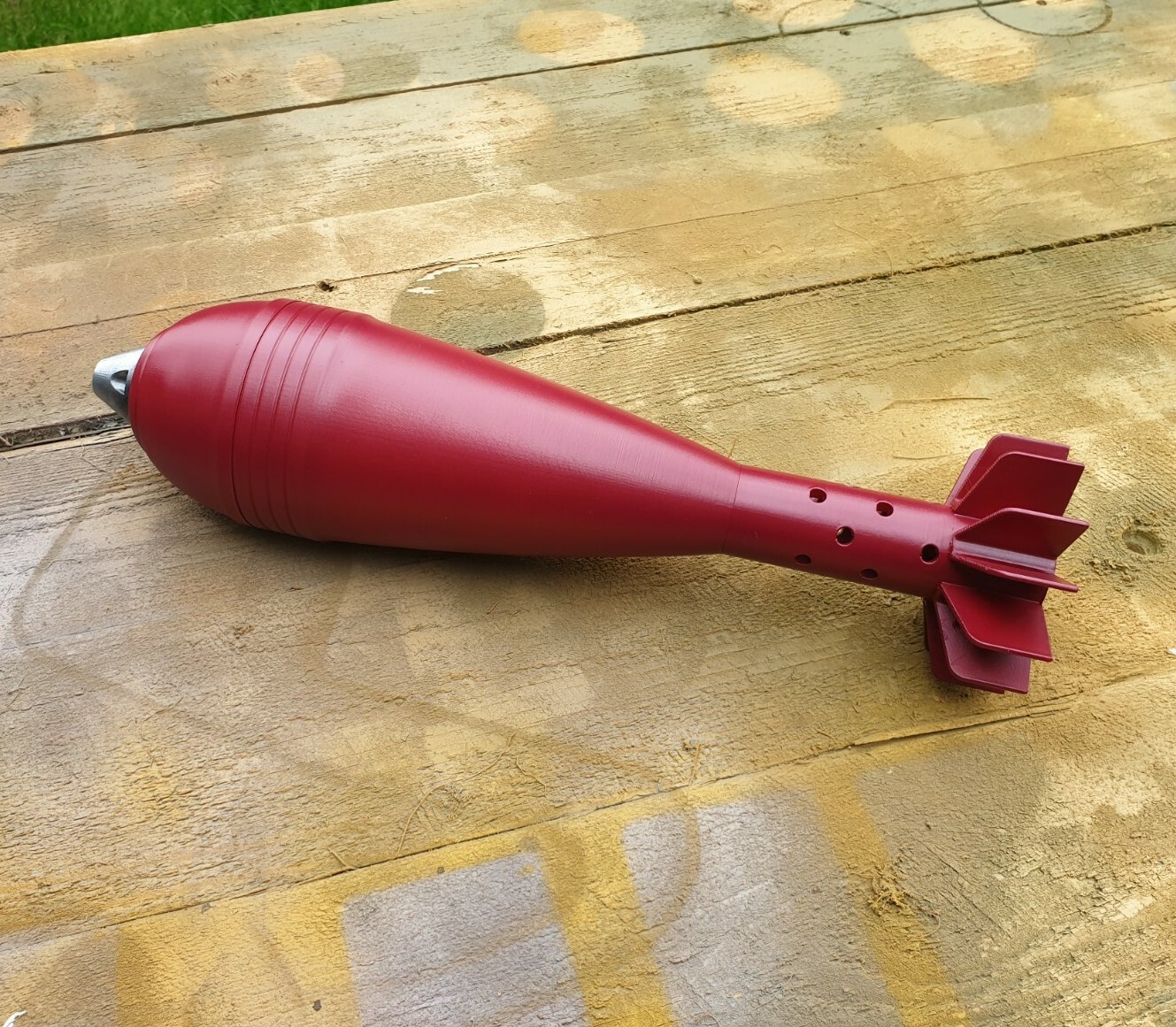 WW2 German 80mm Mortar Shell Replica - 3D Printed, Painted | eBay