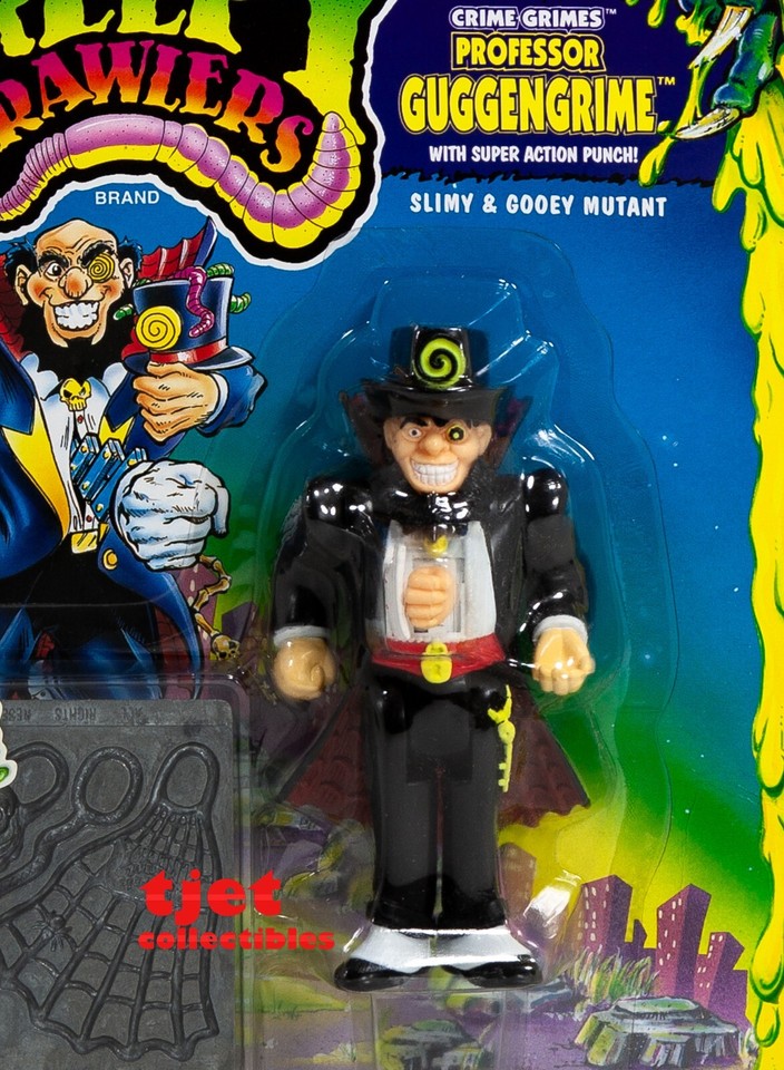 Creepy Crawlers Crime Grimes Professor Guggengrime Action Figure Toymax ...