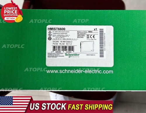 1PC Schneider HMIST6600 HMI Touch Screen New In Box Expedited Shipping ...