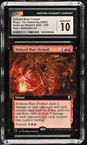 Magic: The Gathering Battle for Baldur's Gate Delayed Blast Fireball ...