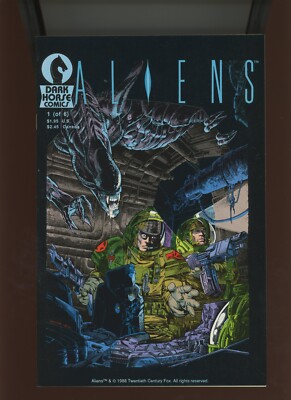 (1988) Aliens #1: KEY! 1ST APPEARANCE OF ALIENS/XENOMORPHS IN STORIES ...