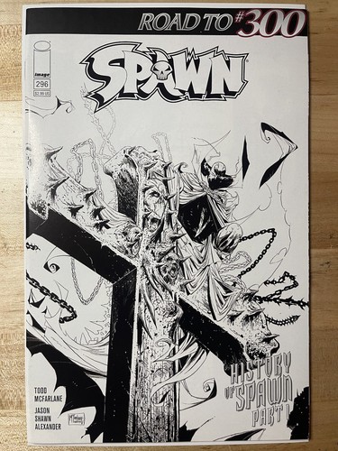 Spawn 296 Todd McFarlane BW Variant Image Comics | eBay