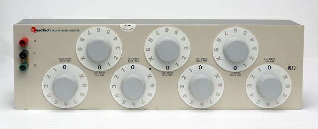 QuadTech 1433-31 7 Dial Decade Resistor for sale online | eBay