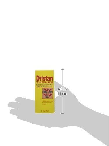 5 Pack Dristan Nasal Spray 12 Hour Nasal Decongestant 0.5 Oz Each ...