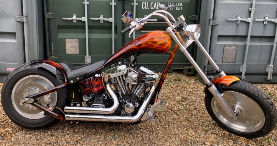Harley Davidson custom show bike chopper | eBay UK