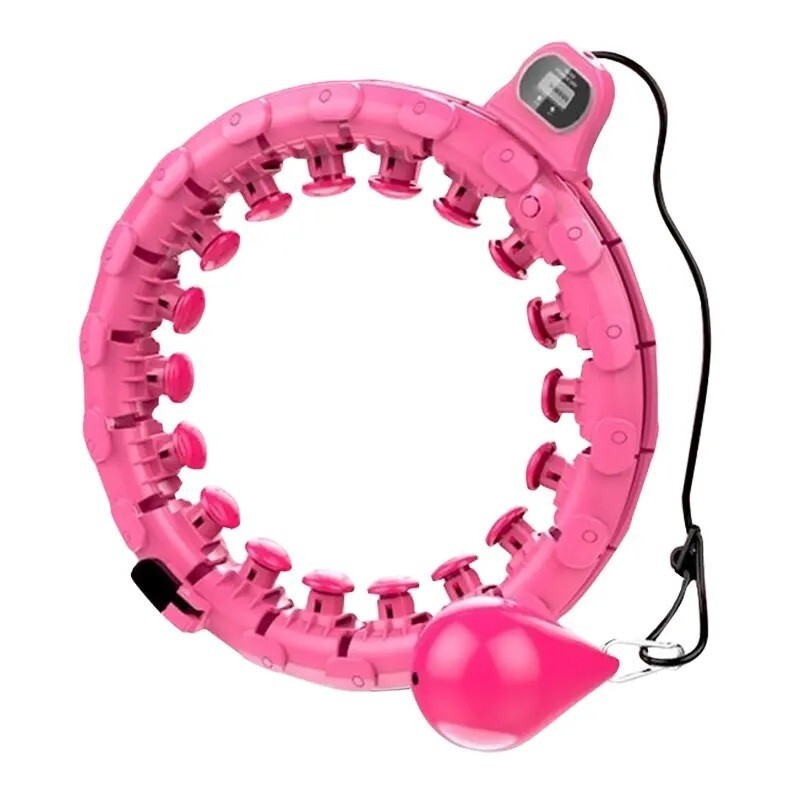 ZANOTY Smart Weighted Hula Hoop With Digital Counter 24 Knots Fitness ...