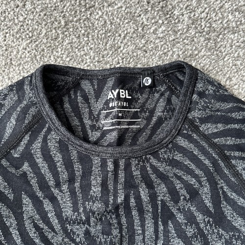 AYBL Women's Gym Scrunch Bum Leggings/cropped top Set Size M New | eBay