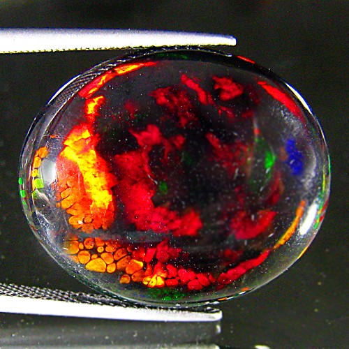 14.80Ct PHENOMENAL ! EXTREME COLOR PLAY FLORAL HARLEQUIN PATTERN WELO ...