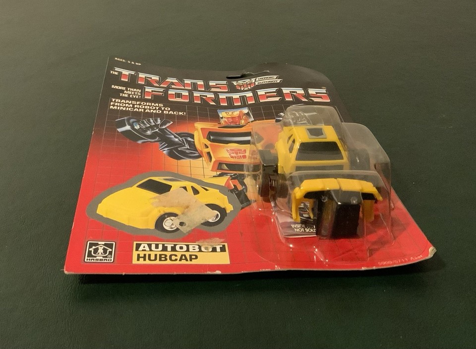 Vintage Transformers 1985 Autobot Hubcap with original packaging ...