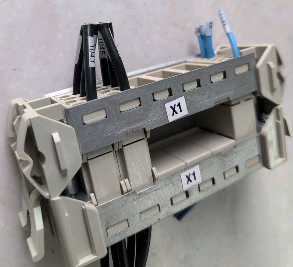 ABB IRC5 Robot Swingframe X1 Wiring QD Harting Modular Connector BOTH ...