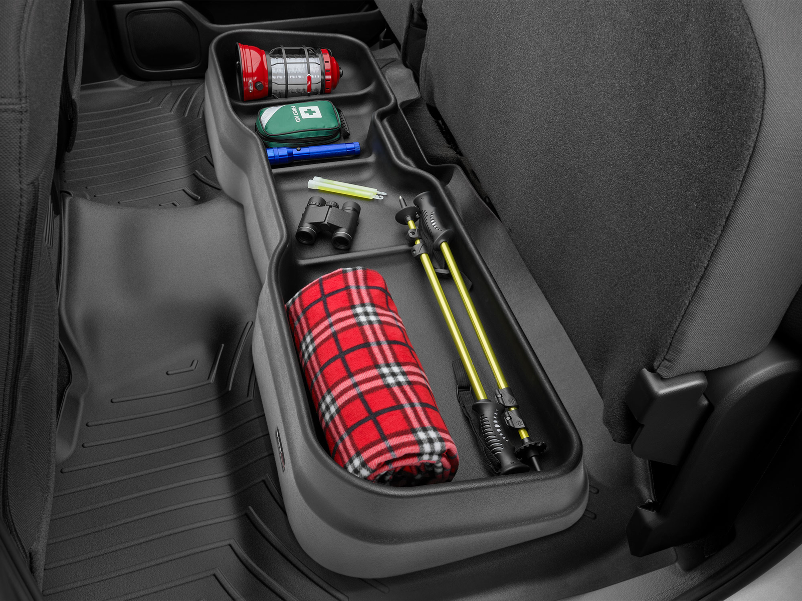 WeatherTech Under Seat Storage System for 2019-2021 RAM 1500 Crew Cab ...