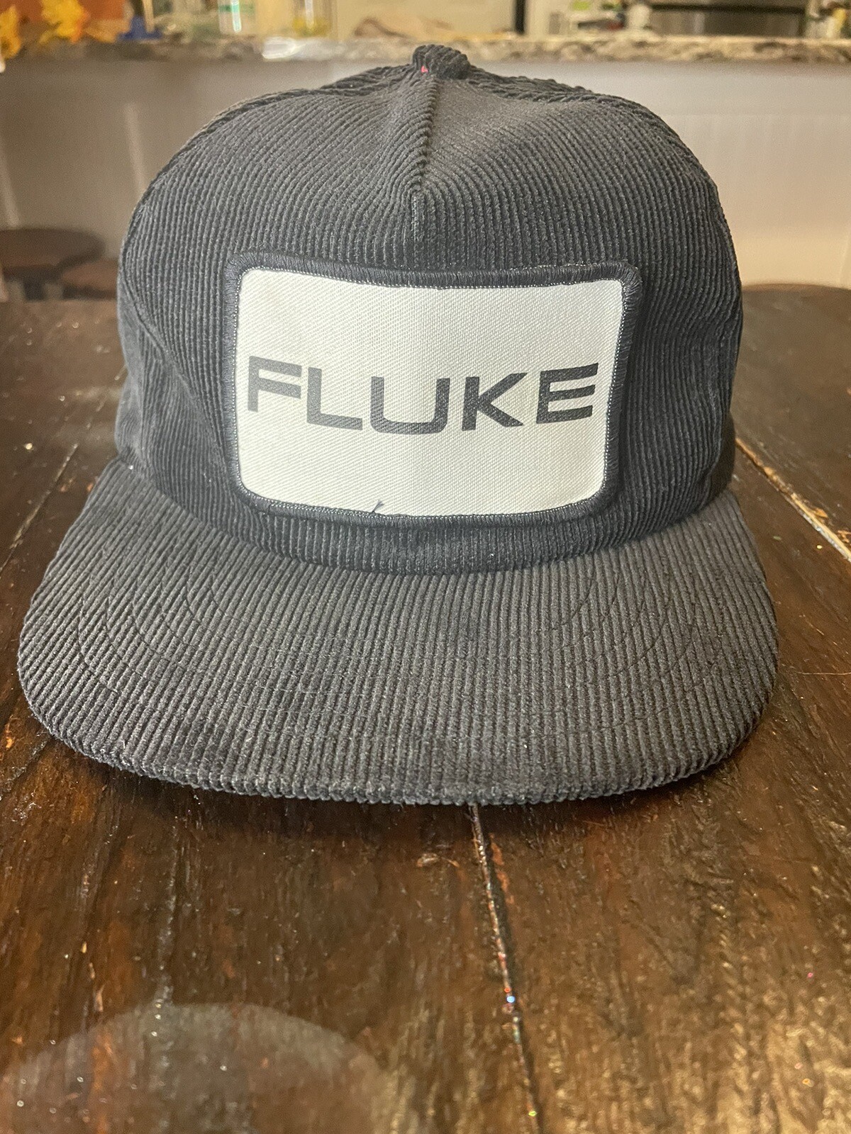 vintage fluke hat corduroy - Gem