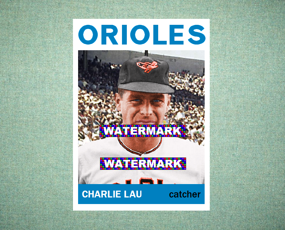 Charlie Lau Baltimore Orioles 1964 Style Custom Baseball Art Card | eBay