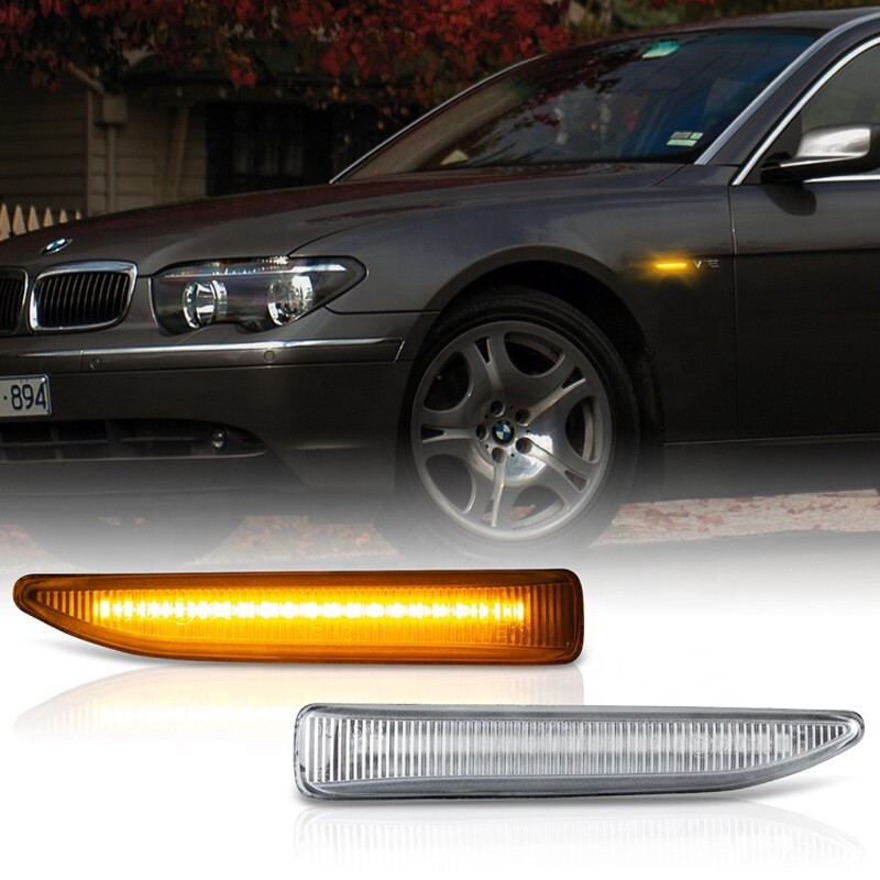LED Fender Side Marker Signal Light For BMW E65 E66 745i 750i 760i 2002 ...