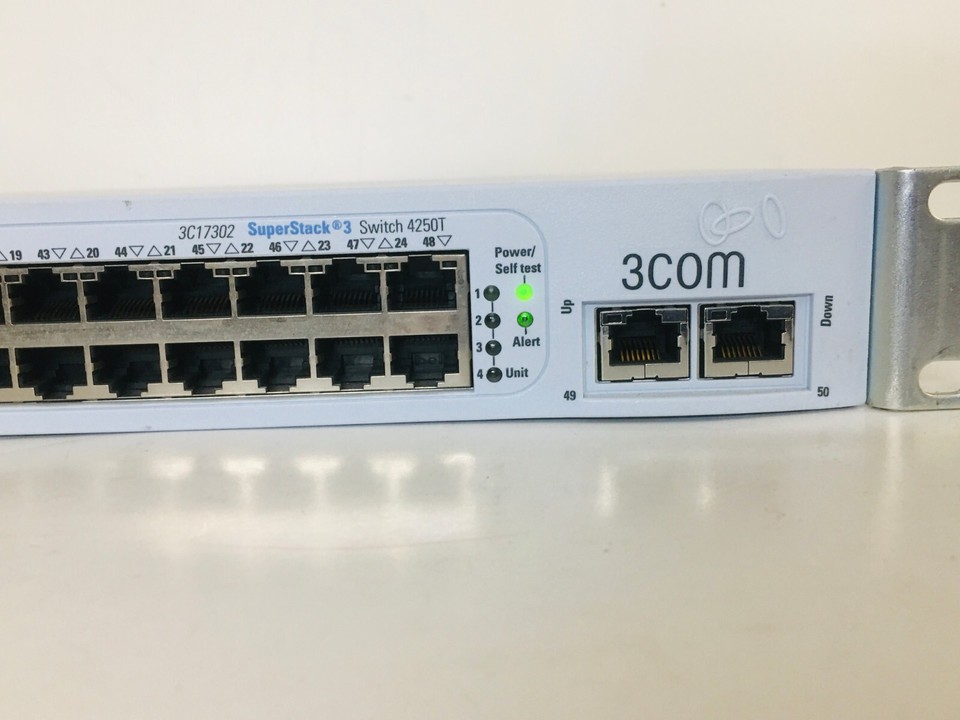 3Com SuperStack III Switch 4250T 3C17302 48-Port Ethernet Switch | eBay