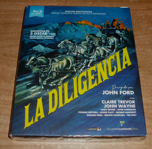 La Diligence (Stagecoach) Blu-Ray + Livret Slipcover Nouveau Sous ...