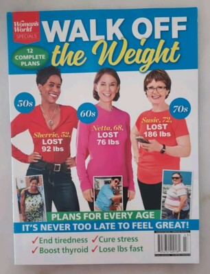 Woman's World Specials Magazine WALK OFF the WEIGHT - Plans for Every ...