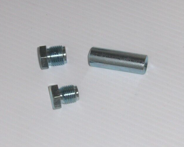 Chrome Aluminum 1-1/8" Bore Master Cylinder Universal GM Street Rod ...