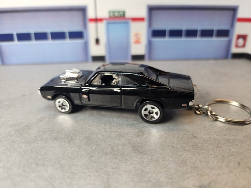 1970 Dodge Charger RT Keychain, Custom Dodge Charger Keychain, MOPAR ...