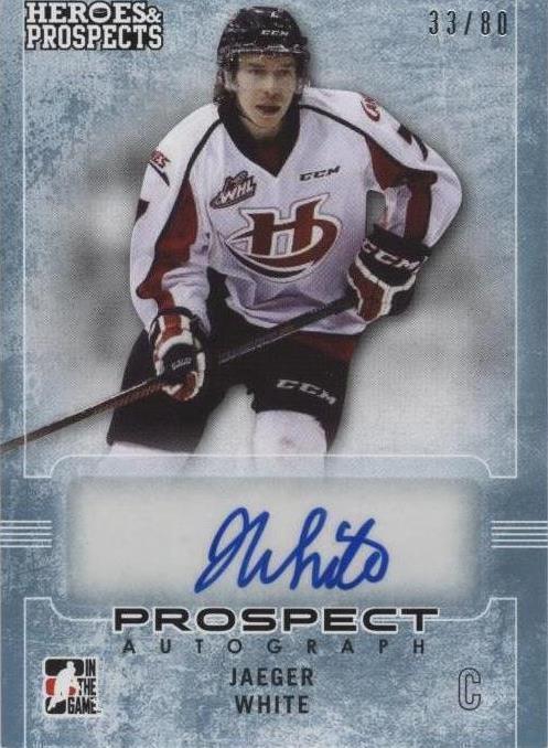 2014-15 In the Game Heroes and Prospects - Prospect Autographs Jaeger ...