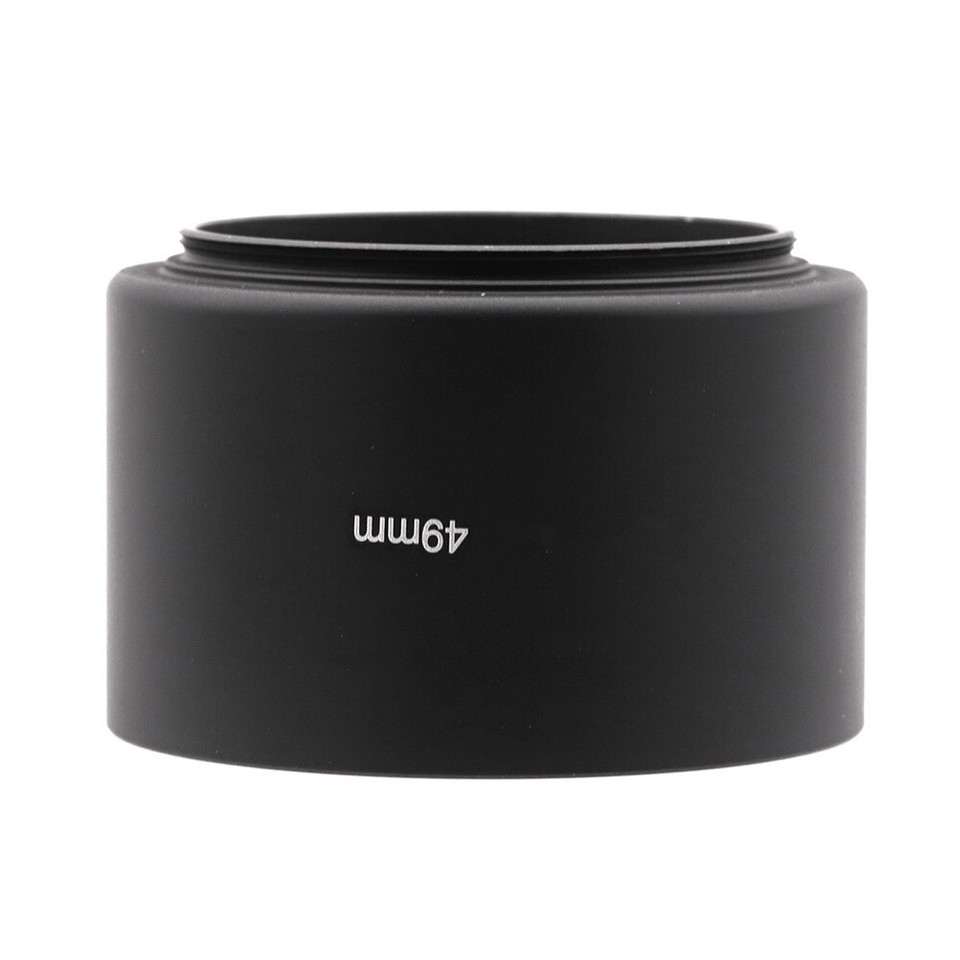 Metal Telephoto Lens Screw in Lens Hood 49/52/55/58/62/67/72/77/82mm ...