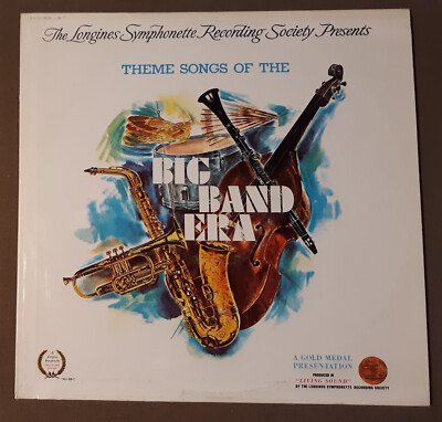 Longines Symphonette Theme Songs of the Big Band Era 33rpm VINYL LP ...
