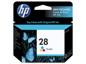 Genuine HP 28 Hewlett Packard Printer Ink Cartridge - Original box ...