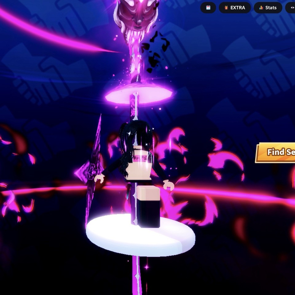 Blade Ball Pink Oni Katana Explosion - Fast Delivery | eBay UK