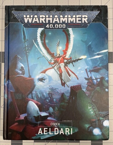 Warhammer 40K Codex Aeldari 2022 Eldar Games Workshop Citadel Good Condition | eBay