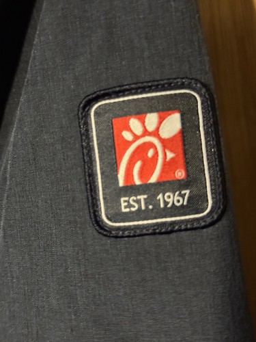 Chick Fil A XL Team Members Navy Jacket | eBay