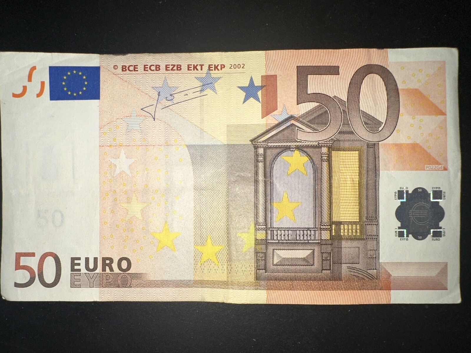 Billet 50 Euro 2002 JC Trichet Série X | eBay