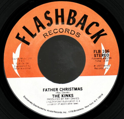 The Kinks - Father Christmas / (Wish I Could Fly…) Superman (7" Single ...