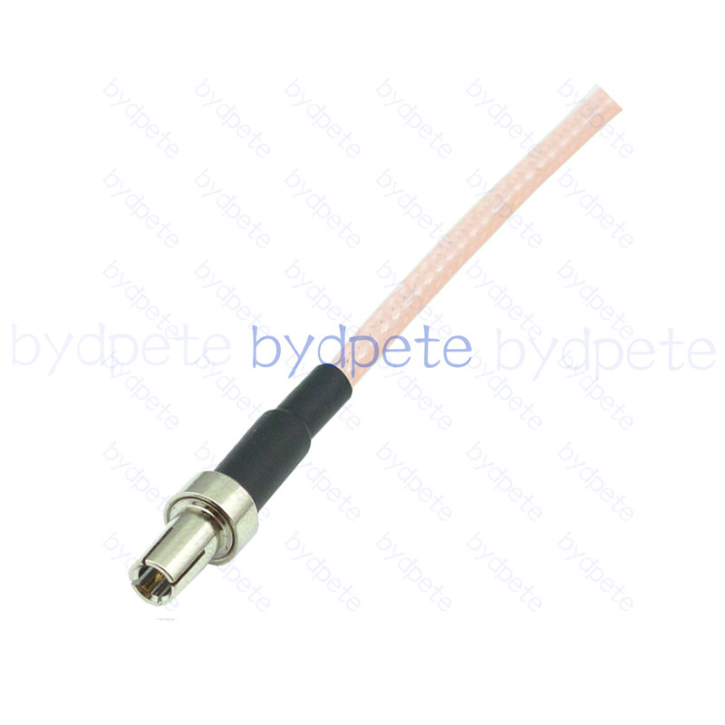 TS9 male plug straight connector to Null Stripping Cable RF RG316 ...