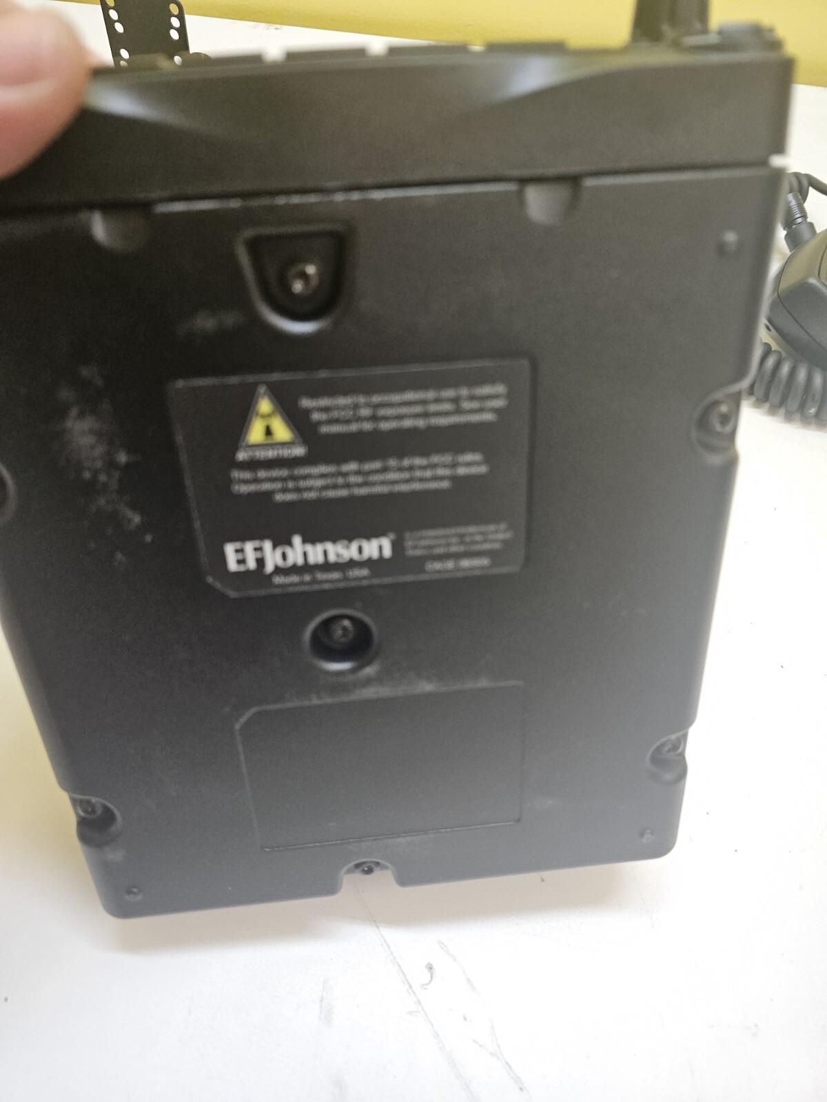 EF Johnson 5300 ES Lightning Head P25 800 MHz Two Way Radio 242-557A ...