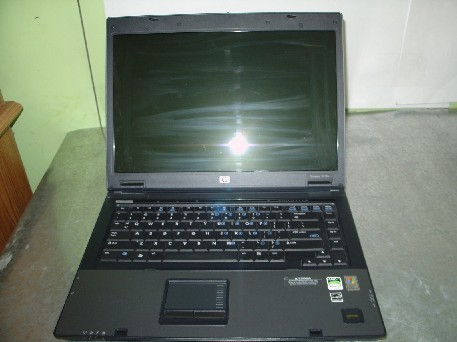 HP Compaq 6715b No Ram/HDD/Batt/PS For Parts Only | eBay