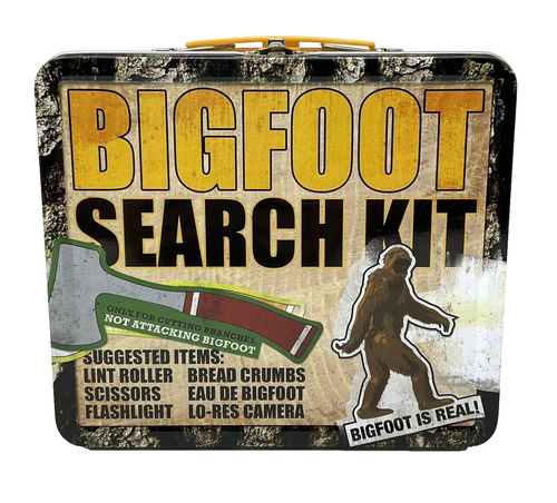 Bigfoot Lunchbox - Search Kit Vinyl Wrapped - Tin Metal Lunchbox | eBay