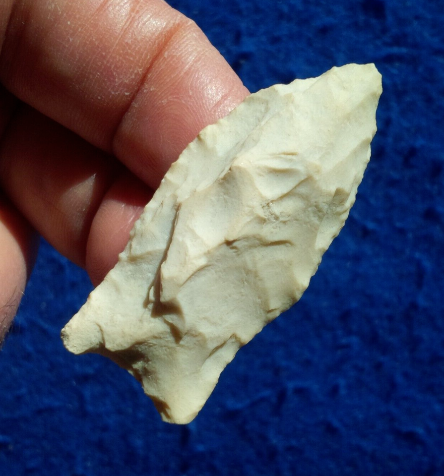 2" PALEO SIMPSON FLORIDA ARROWHEAD Authentic Indian Artifact AUTHENTIC ...