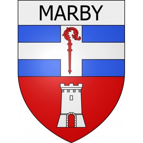Marby 08 ville Stickers blason autocollant adhésif | eBay