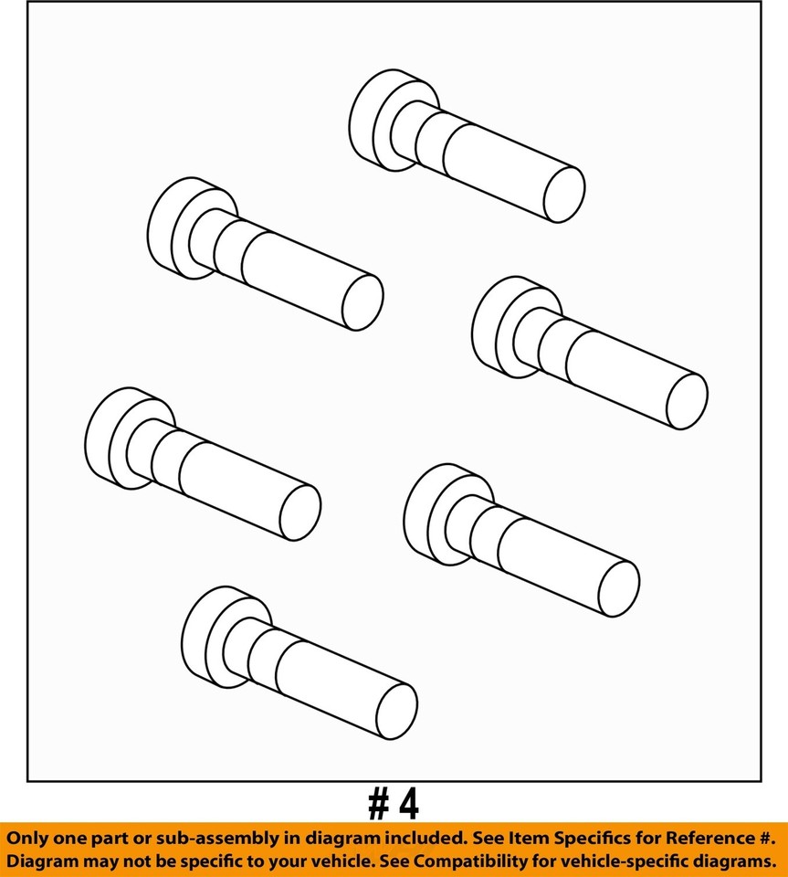 GM OEM 19-23 Canyon Front Suspension Brake Components-Wheel Stud ...