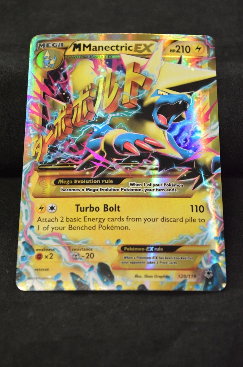 Mega Manectric Card Secret Rare