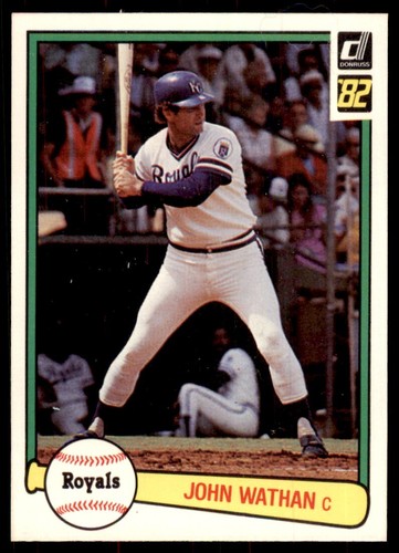 1982 Donruss Baseball Card John Wathan AA Kansas City Royals #86 | eBay