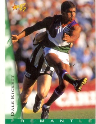 1997 AFL Select Common Card 155 - Dale Kickett - Fremantle | eBay Australia