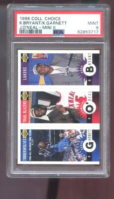 1996-97 Collector's Choice Mini Kobe Bryant Kevin Garnett O'Neal ROOKIE ...