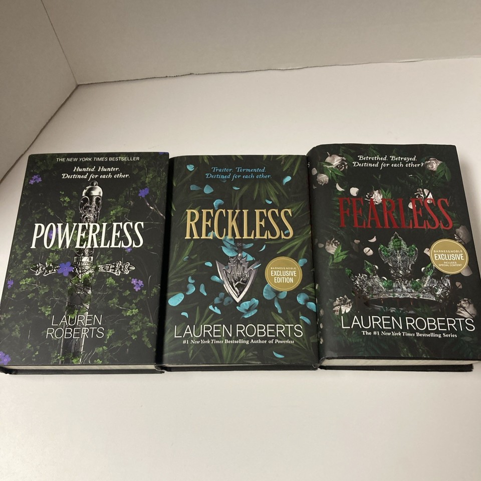 Powerless Trilogy series by Lauren Roberts: Fearless/ Powerless ...