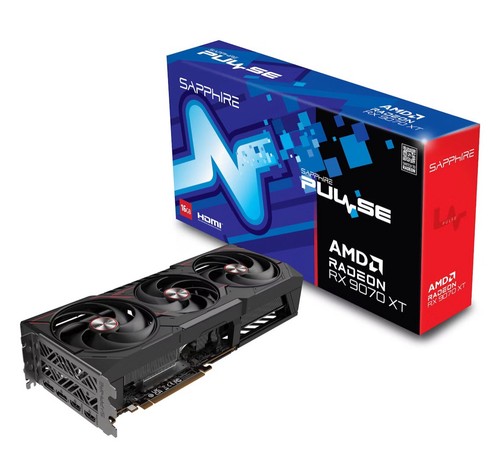 Sapphire Pulse Radeon RX 9070 XT Gaming 16GB GDDR6 PCI-Express Graphics Card | eBay UK