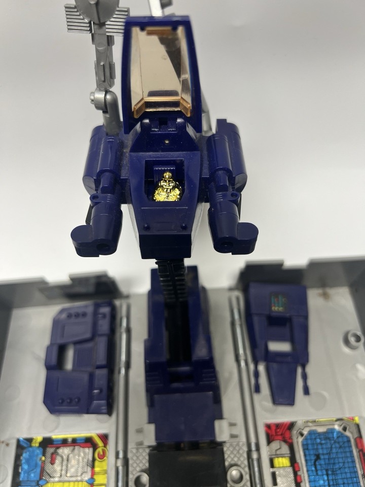 Transformers G1 OPTIMUS PRIME Combat TRAILER Vintage 1982 W/ 2 Roller ...