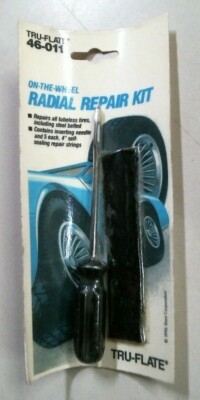 Tru-Flate 46-011, On-The-Wheel Radial Repair Kit Tire Kit FREE SHIPPING ...