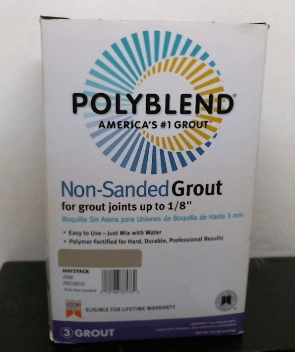 Custom Building Products PBG38010 Haystack Tile Grout 10 lbs Box, FREE ...