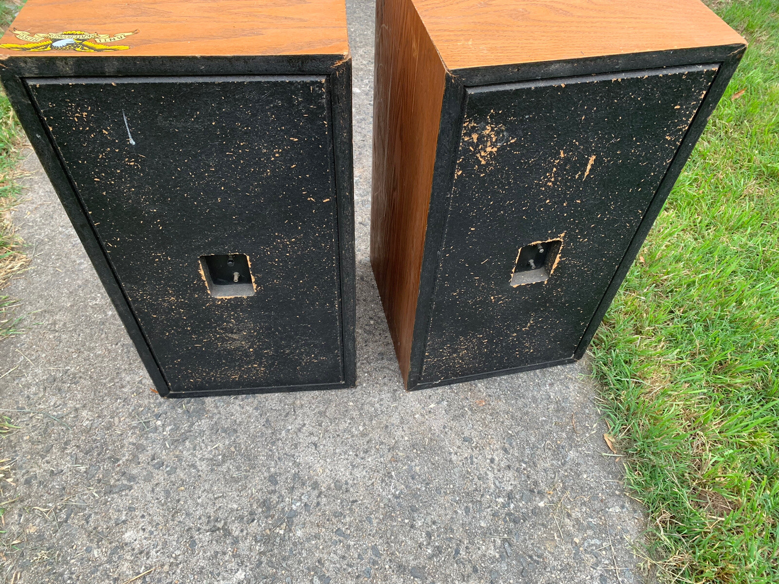 Pair JBL Decade L26 Speaker Cabinets For Parts Only With Bonus ...