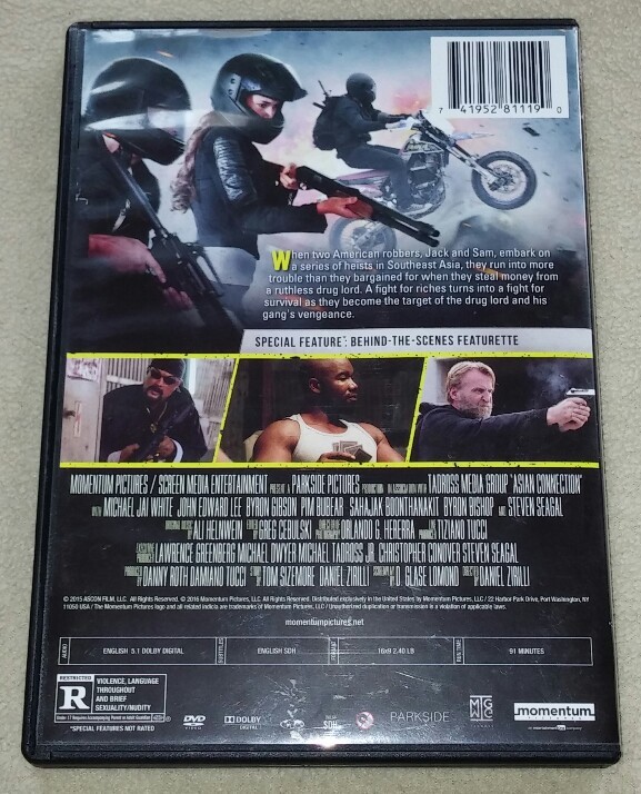 Asian Connection DVD STEVEN SEAGAL -Michael Jai White 741952811190| eBay